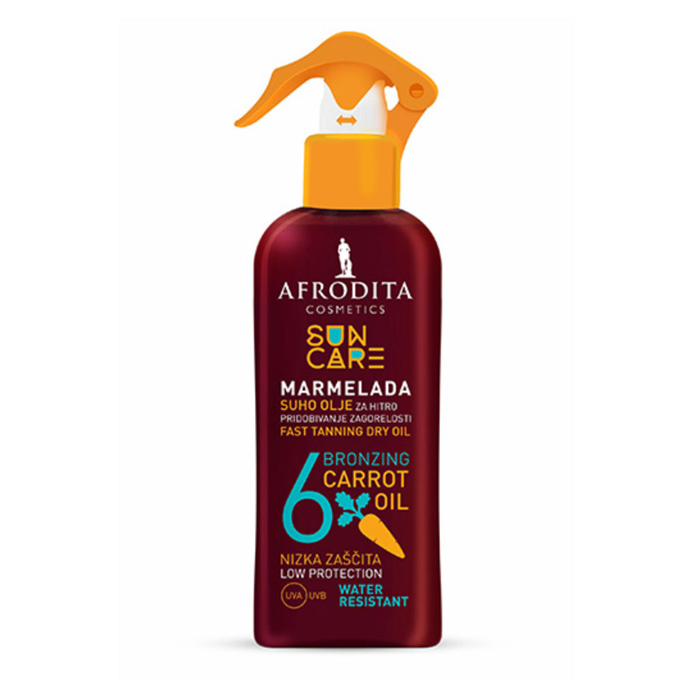 SUN CARE Marmelada Fast Tanning Dry Oil / Bronzing Carrot Oil SPF 6 von ...